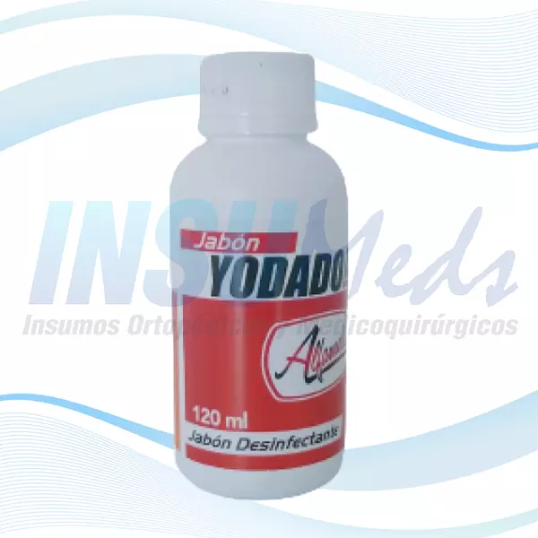 Jabón Yodado Al 7% X 60 Ml, Alfamedic